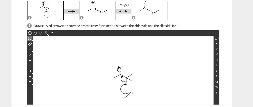 Solved CH3OH Draw curved arrows to show the proton transfer | Chegg.com