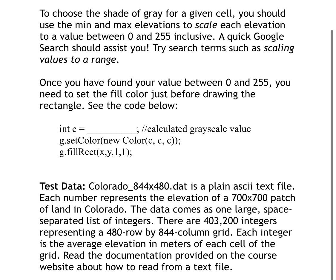 Solved Unit 2 Task: Mountain Paths Algorithm Background: In | Chegg.com
