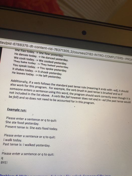 Solved Problem 3 Write A Program Submit A File Called 0808