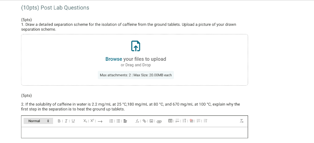 Video states A sample of recrystallized caffeine is | Chegg.com