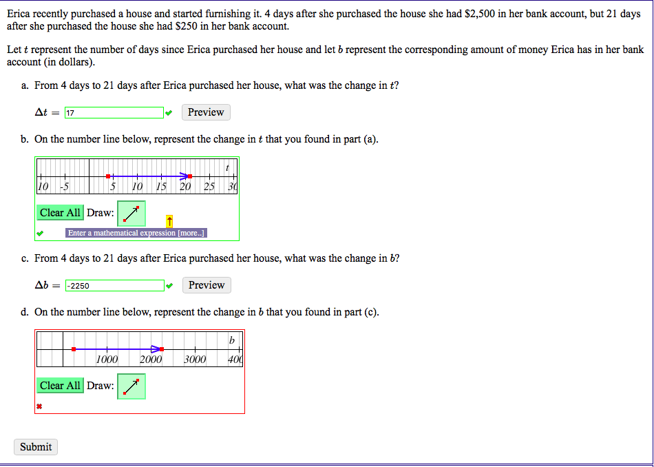 Solved Erica recently purchased a house and started | Chegg.com