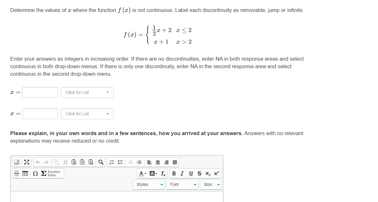 Solved Question 5 Determine the values of xx where | Chegg.com