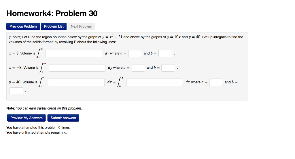 Solved Homework4: Problem 30 Previous Problem Problem List | Chegg.com