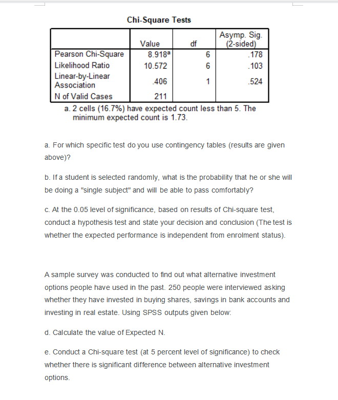 Solved Question (10 Marks) A random sample of students was | Chegg.com