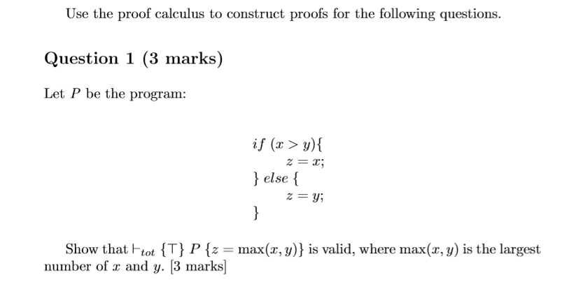 Solved Use the proof calculus to construct proofs for the | Chegg.com