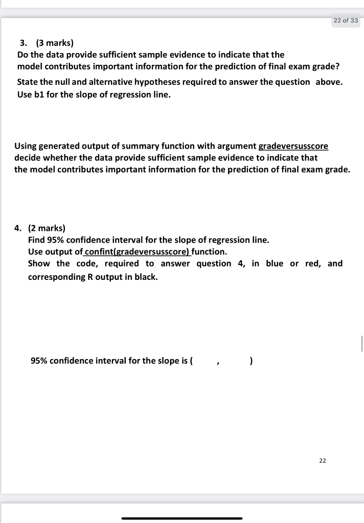 ASSIGNMENT in R (part 3 - SIMPLE and MULTIPLE | Chegg.com