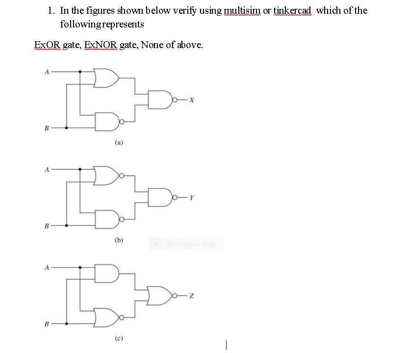 1. In the figures shown below verify using multisim | Chegg.com