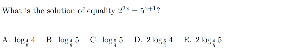 Solved What is the solution of equality | Chegg.com