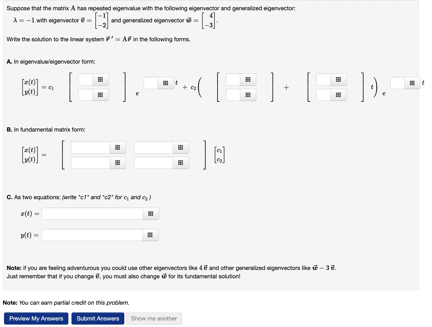 Solved Suppose That The Matrix A Has Repeated Eigenvalue