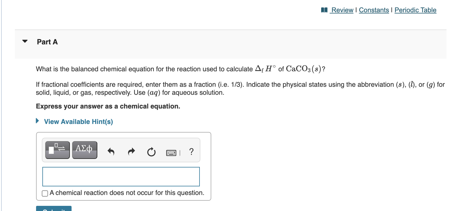 Solved Review | Constants | Periodic Table v Part A What is | Chegg.com