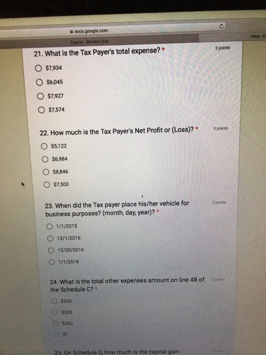 Solved PROBLEM 1 Gary M. Barone (SSN 032-54-8896, born | Chegg.com