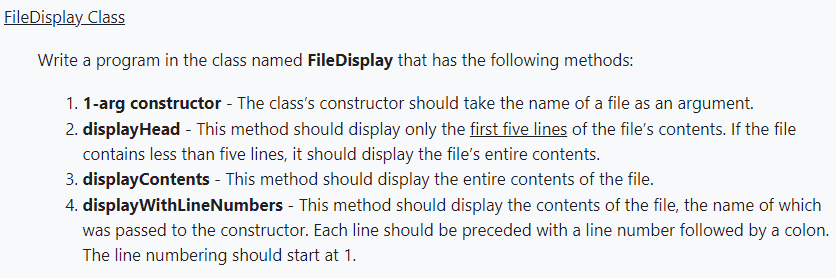 Solved leDisplay_Class Write a program in the class named | Chegg.com