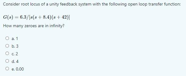 Solved Consider root locus of a unity feedback system with | Chegg.com