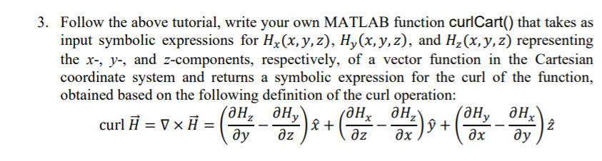 Solved Tutorial: Symbolic divergence in Cartesian | Chegg.com