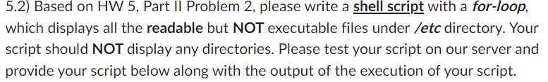 52 Based On Hw 5 Part Ii Problem 2 Please Write A 