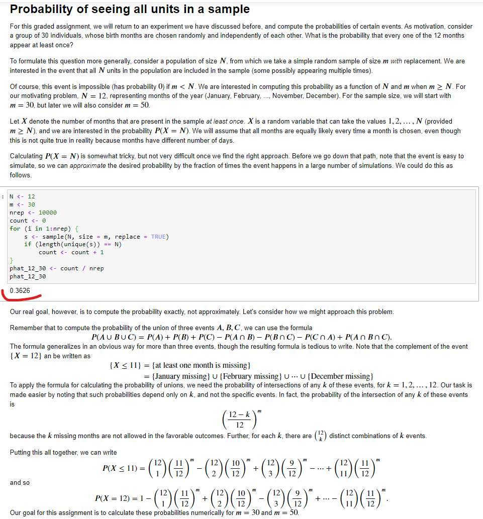 Solved The programming language is R. ﻿For this assignment, | Chegg.com