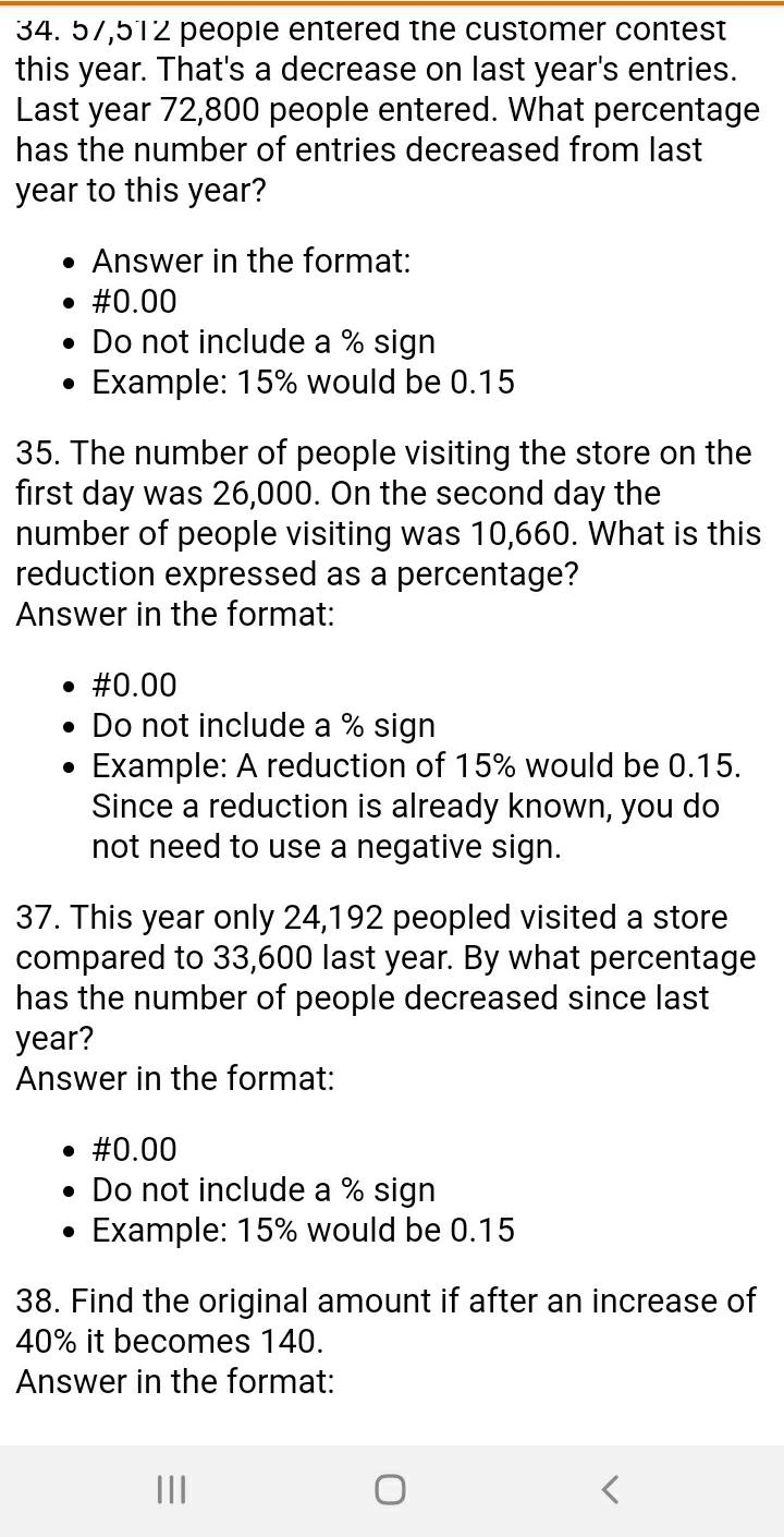 Solved 18. Find the percentage increase if 100 increases to | Chegg.com