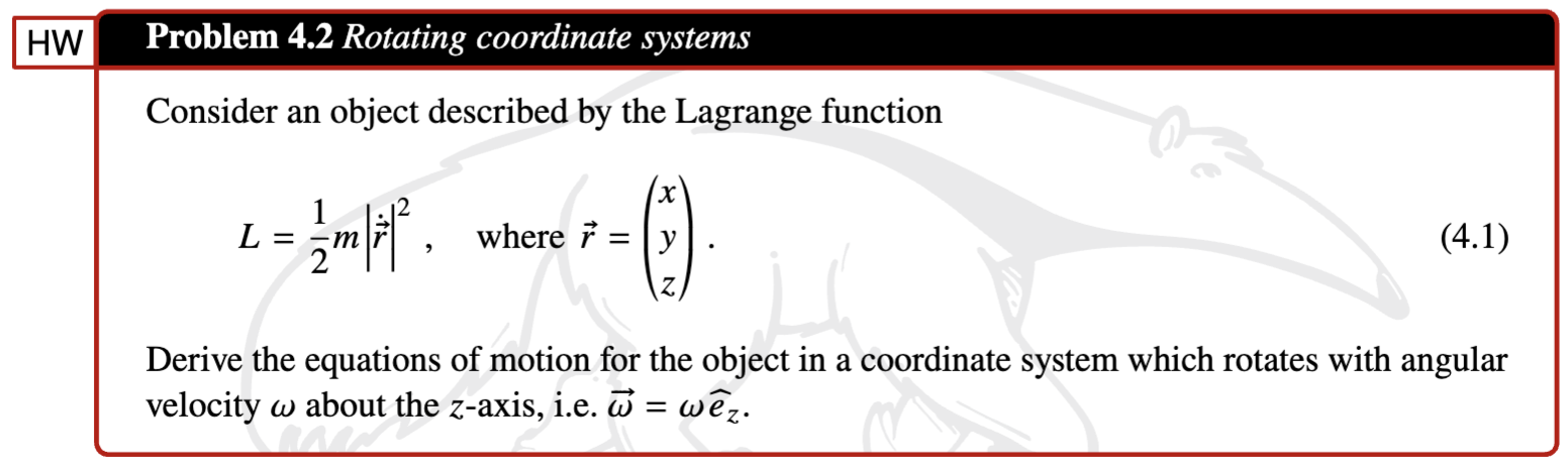 Solved Rotating coordinainate systems | Chegg.com