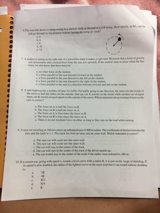 Solved Practice Problems PHY 211 (General Physkes I) Charter | Chegg.com