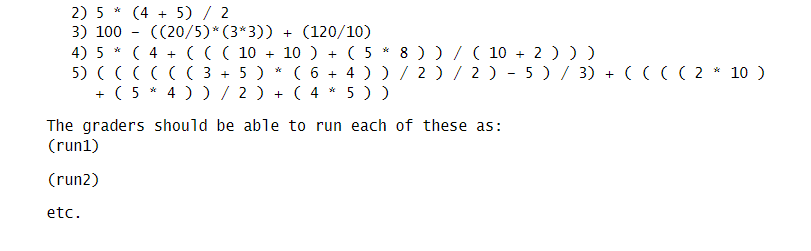 Solved Specifications: Part 1 - Warming up to Scheme with | Chegg.com
