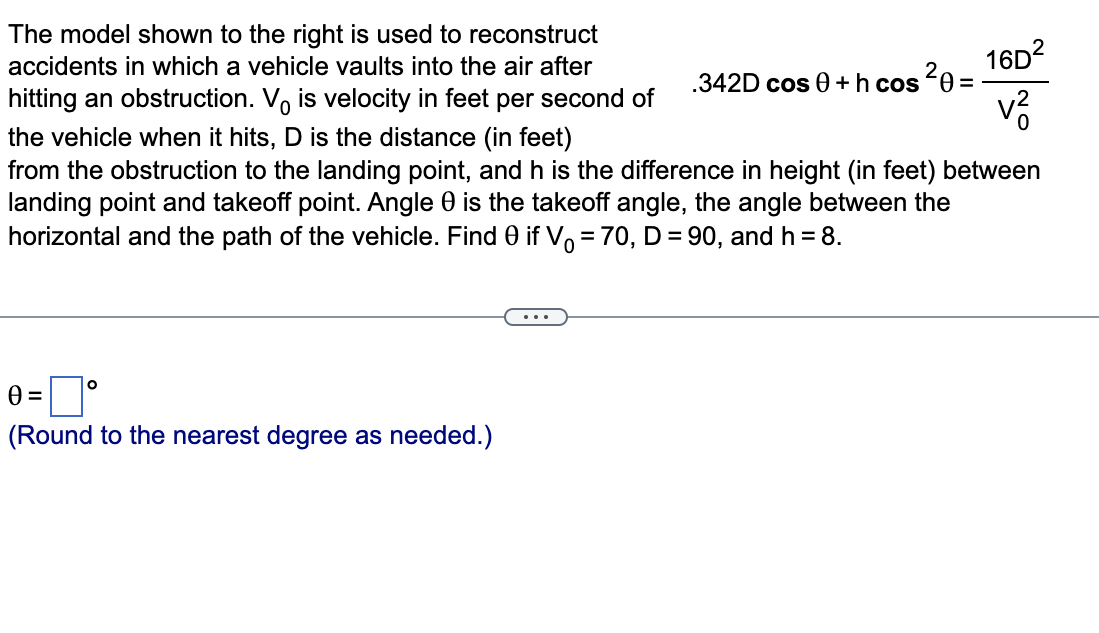 Solved The model shown to the right is used to reconstruct | Chegg.com