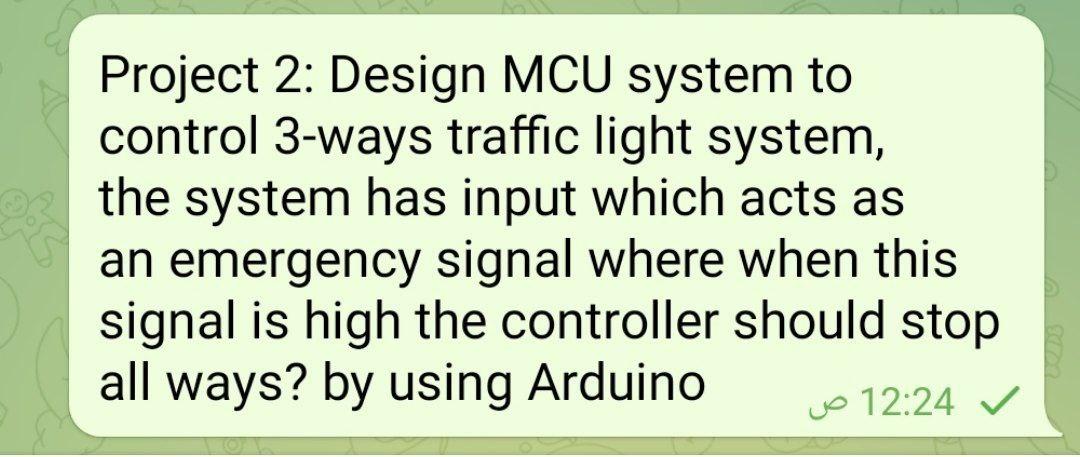 Solved Project 2: Design MCU system to control 3-ways | Chegg.com