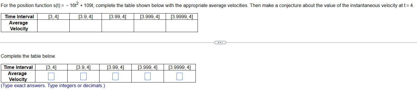 Solved The Position Of An Object Moving Along A Line Is