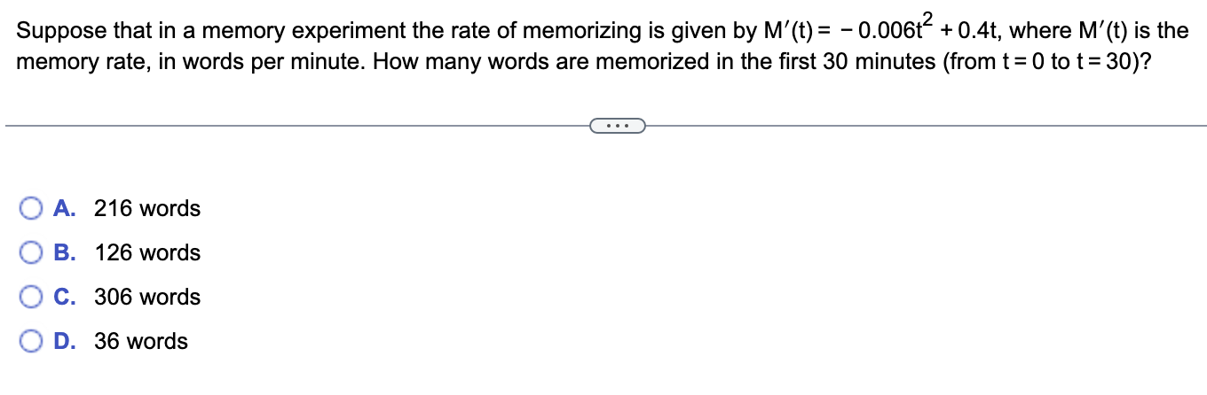 Solved Suppose that in a memory experiment the rate of | Chegg.com