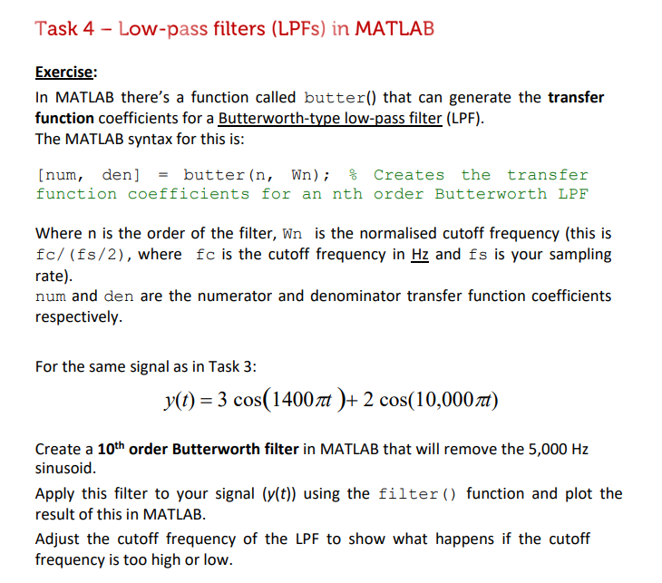 Solved Can you show the Matlab code and solve for me these | Chegg.com