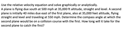 Solved Use the relative velocity equation and solve | Chegg.com