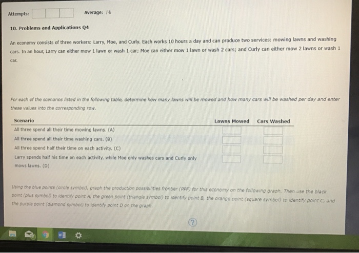Solved Attempts: Average: /4 10. Problems and Applications | Chegg.com