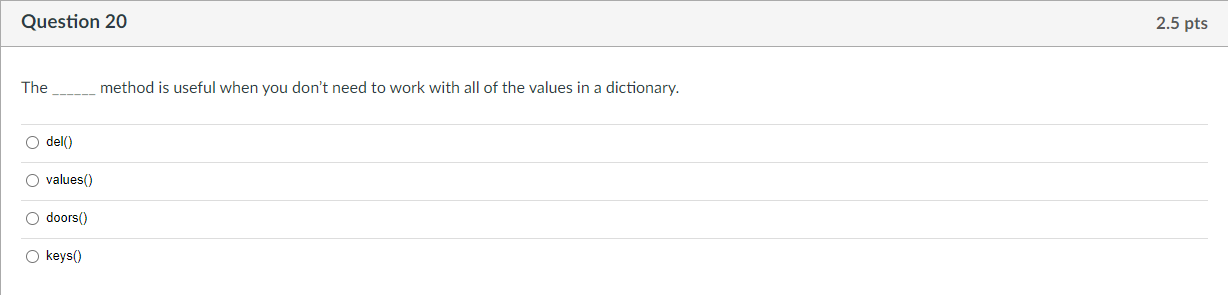 Solved The method is useful when you don't need to work with | Chegg.com