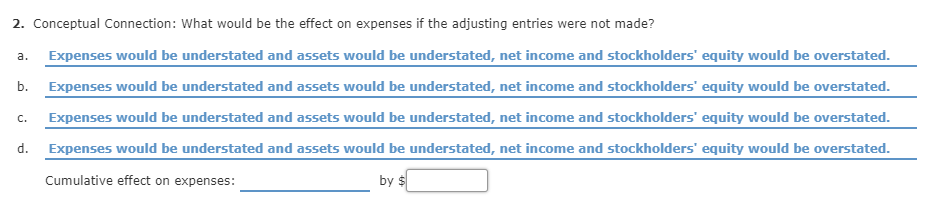 Solved 2. Conceptual Connection: What would be the effect | Chegg.com Solved 2. Conceptual Connection: What would be the effect | Chegg.com