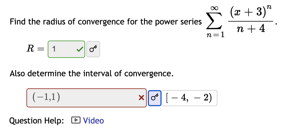 Solved Find all the values of x for which the given series | Chegg.com