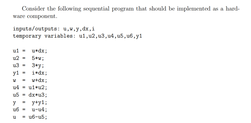 1.Assume each multiplication takes 4 clock cycles and | Chegg.com