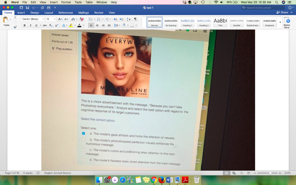 Solved Q Search in Document Word File Edit View Insert | Chegg.com