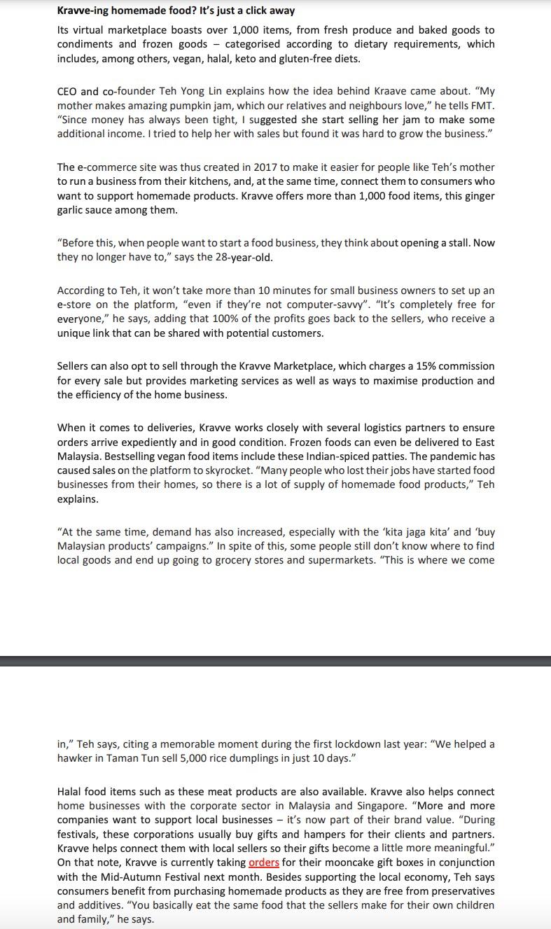 Solved 1. How could Kravve use social networking analysis to | Chegg.com