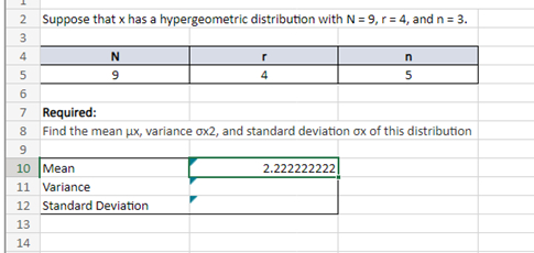 Solved please answer in excel format for variance and | Chegg.com
