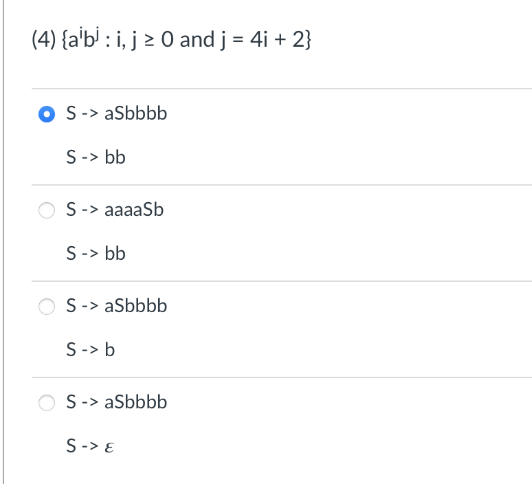 Solved Show a context-free grammar for each of the following | Chegg.com