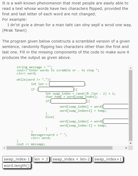 Solved The program given below prints a multiplication | Chegg.com