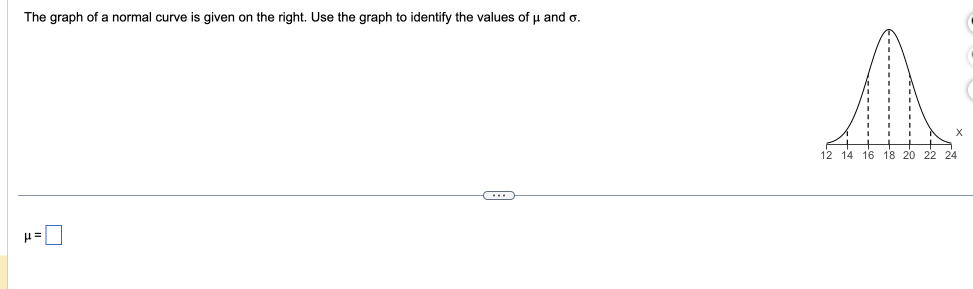 Solved The graph of a normal curve is given on the right. | Chegg.com