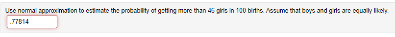Solved Use normal approximation to estimate the probability | Chegg.com