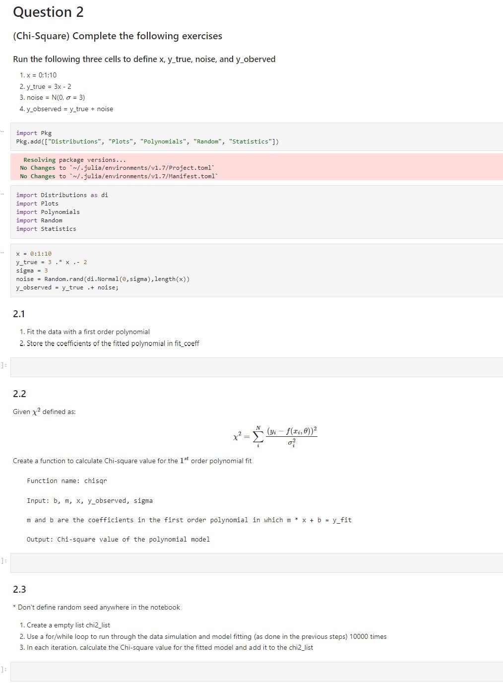 Solved (Chi-Square) Complete the following exercises Run the | Chegg.com