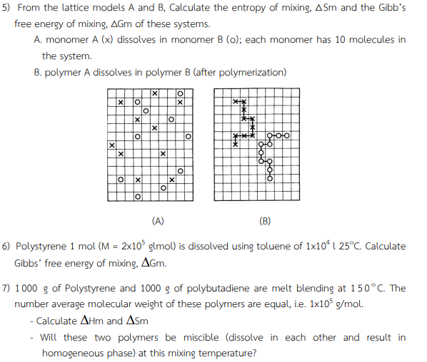 Solved 1) calculate solubility parameter of poly (isobutene) | Chegg.com