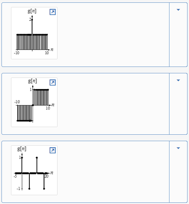Solved Match the discrete-time functions with their | Chegg.com