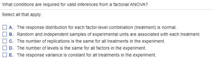 Solved What conditions are required for valid inferences | Chegg.com
