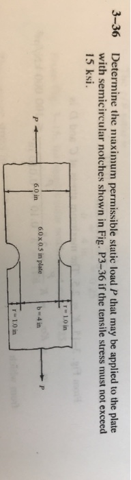 Solved Determine the maximum permissible static load “p” | Chegg.com