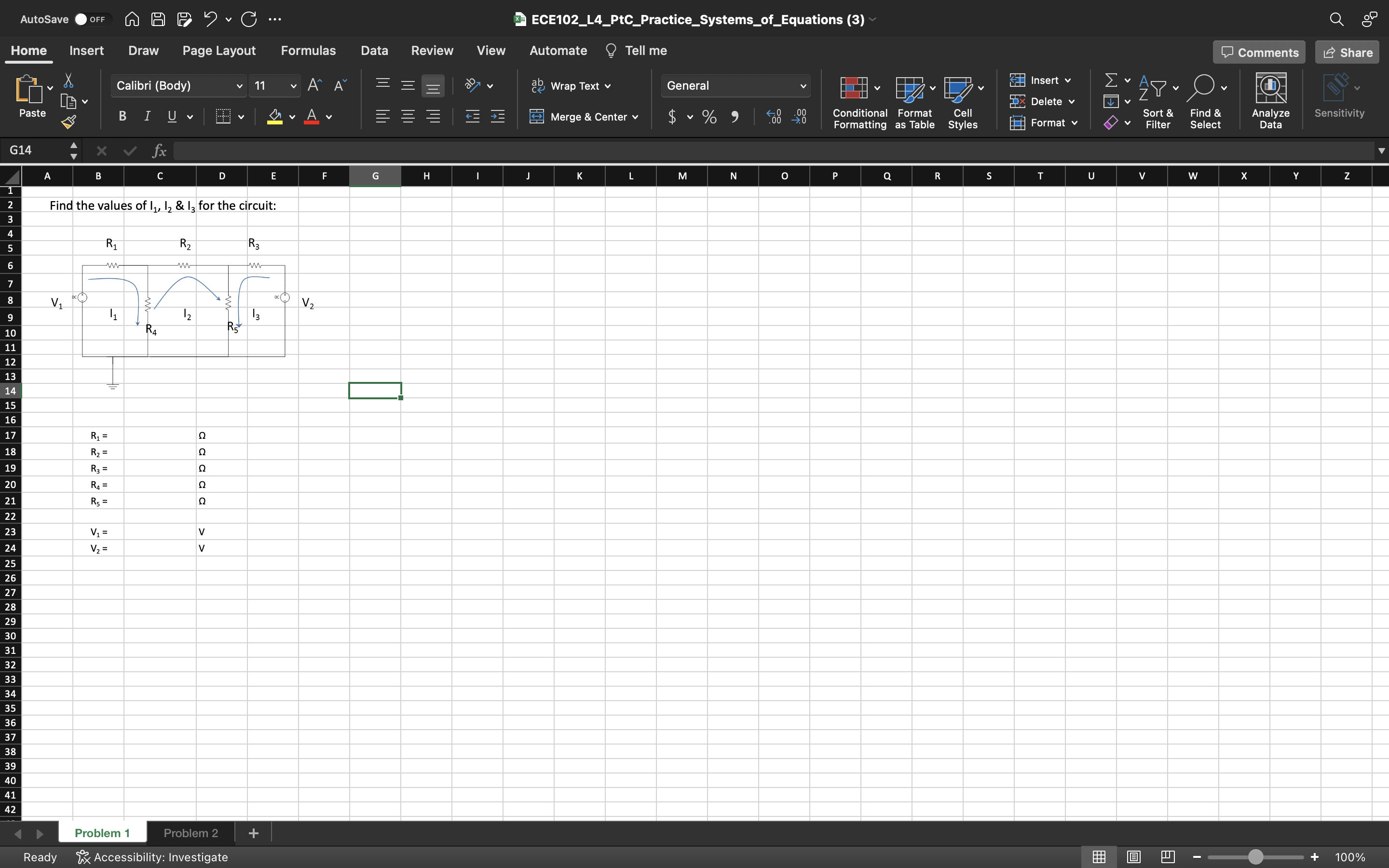 Please Answer the work inside a excel sheet and show | Chegg.com