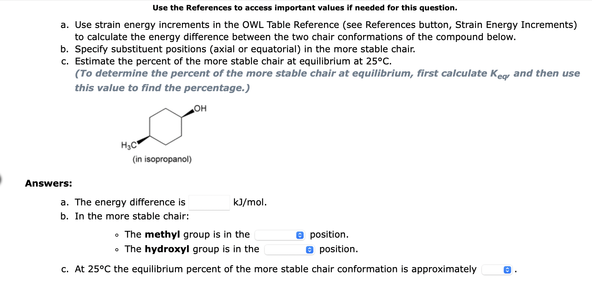 Solved a. Use strain energy increments in the OWL Table | Chegg.com