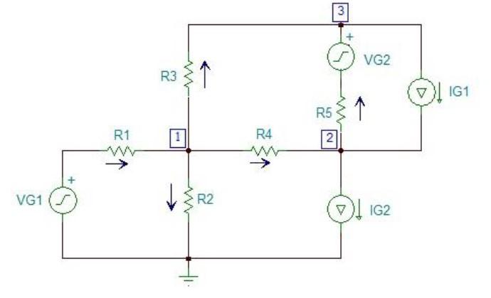 Solved For the circuit shown in the figure, perform the | Chegg.com